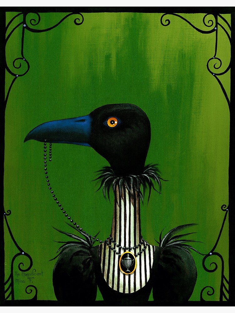 Póster «Lenore A. Raven - La musa de Edgar Allan Poe» de ...