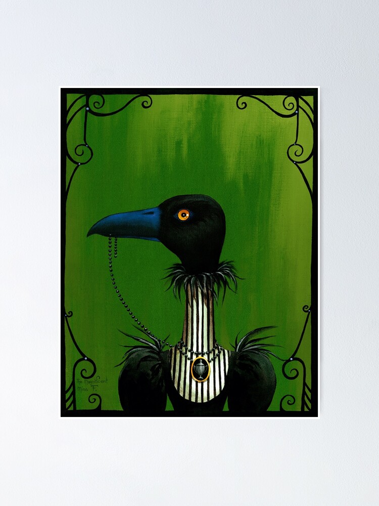 Póster «Lenore A. Raven - La musa de Edgar Allan Poe» de ...