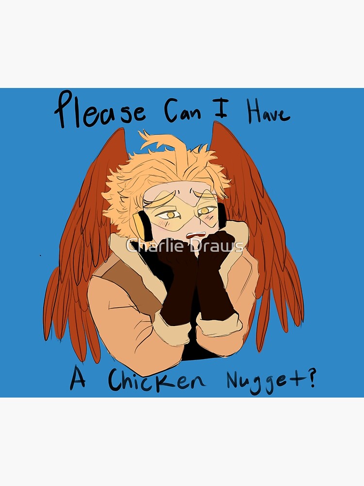 Póster «Hawks Chicken Nugget MHA / BNHA Diseño de arte gráfico» de ...