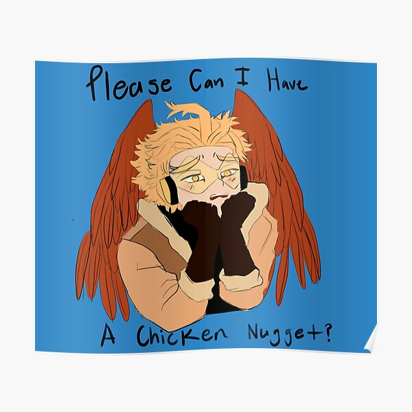 Póster «Hawks Chicken Nugget MHA / BNHA Diseño de arte gráfico» de ...