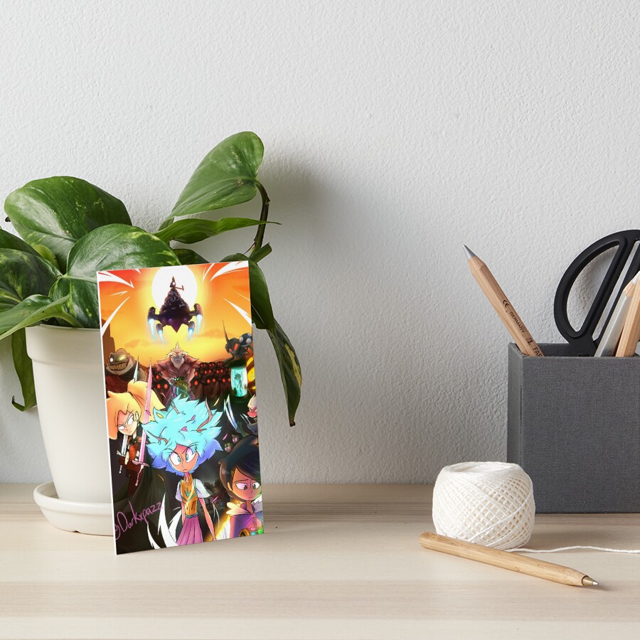 "Amphibia (True Colors Poster)" Art Board Print by Darkxpazz | Redbubble