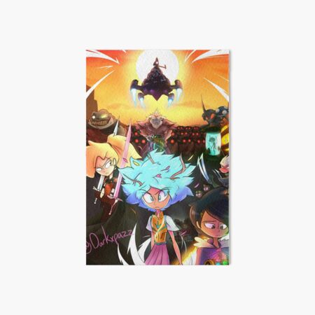 "Amphibia (True Colors Poster)" Art Board Print by Darkxpazz | Redbubble