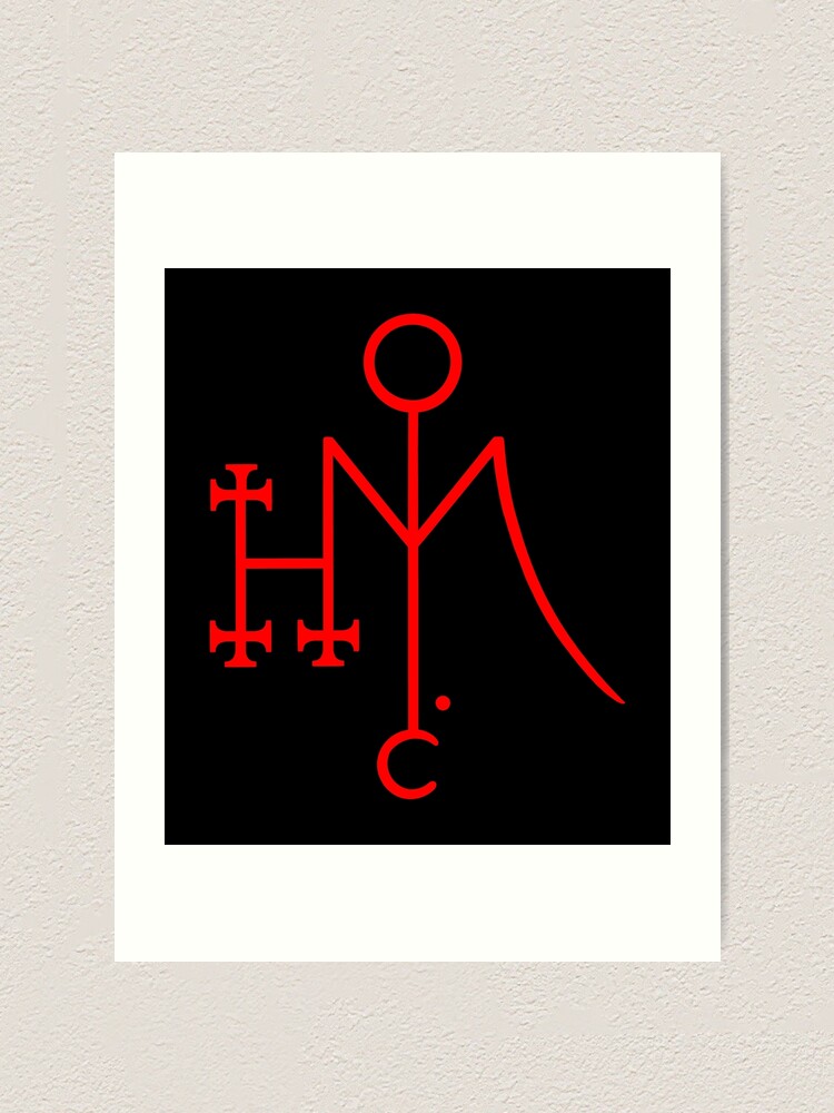 "Moloch Demon sigil" Art Print for Sale by OmelaOccult | Redbubble