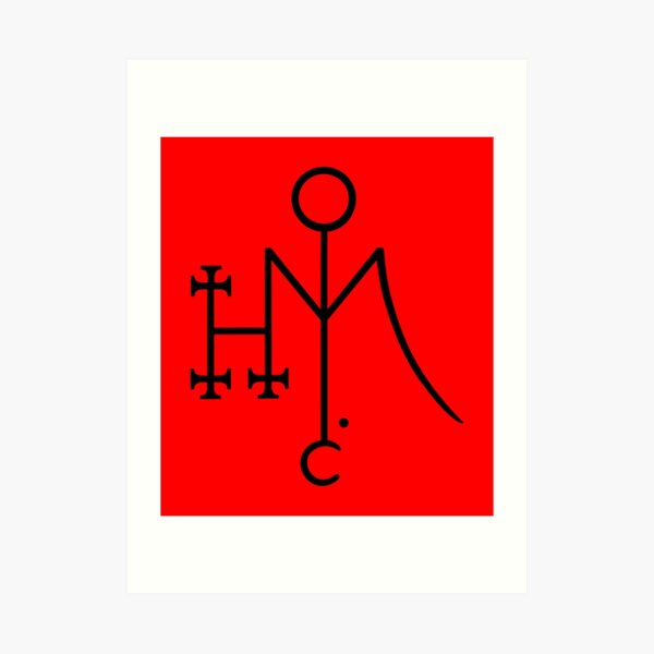 "Moloch Demon sigil" Art Print for Sale by OmelaOccult | Redbubble