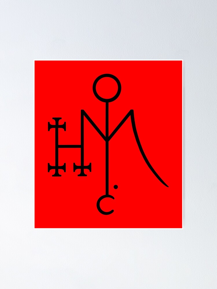 "Moloch Demon sigil" Poster for Sale by OmelaOccult | Redbubble