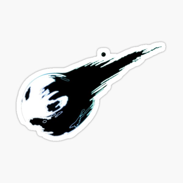 "FINAL FANTASY ° Final Fantasy VII Neon Logo" Sticker by ArtLOGO ...