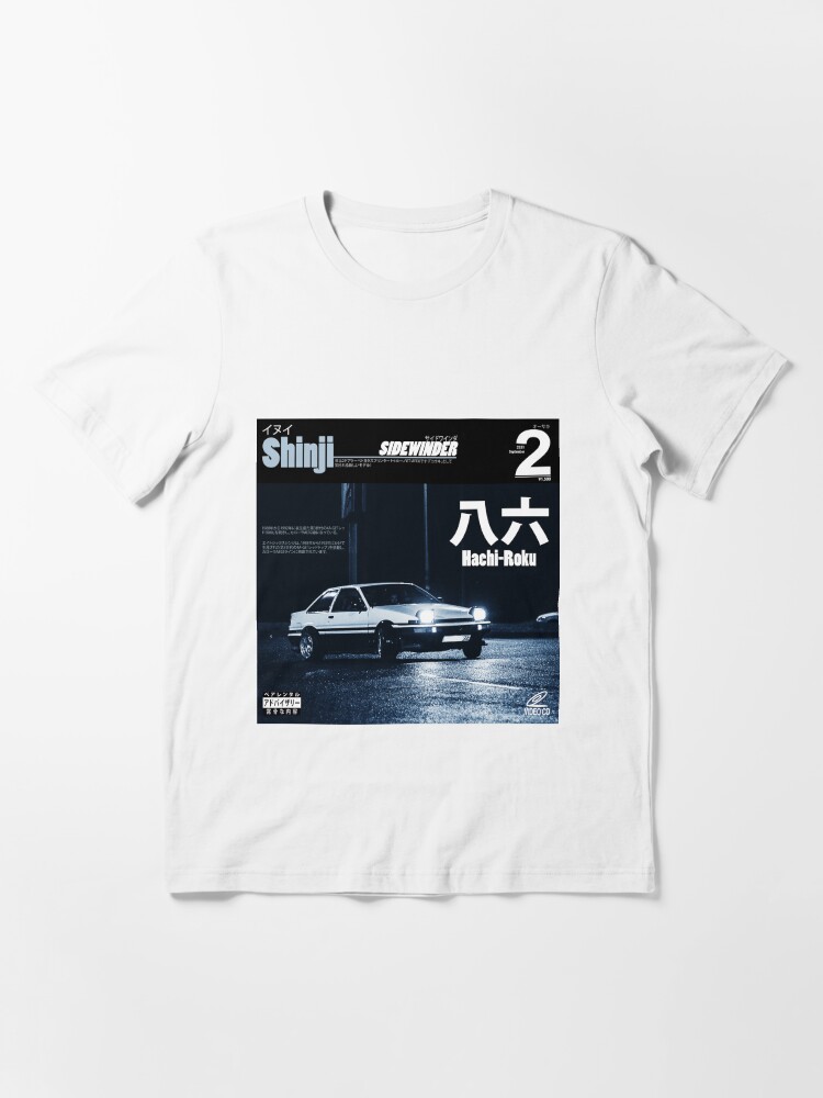 "AE86 Shinji Inui Initial-D" T-shirt by Osakiart | Redbubble