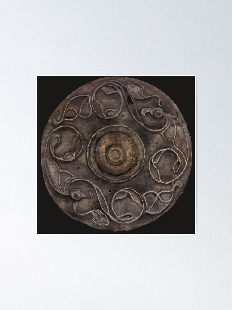 "Wandsworth shield boss" Poster for Sale by Aakheperure | Redbubble