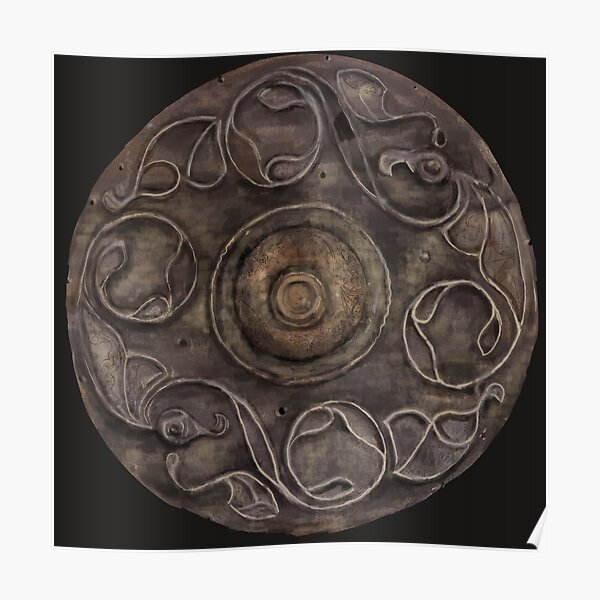 "Wandsworth shield boss" Poster for Sale by Aakheperure | Redbubble