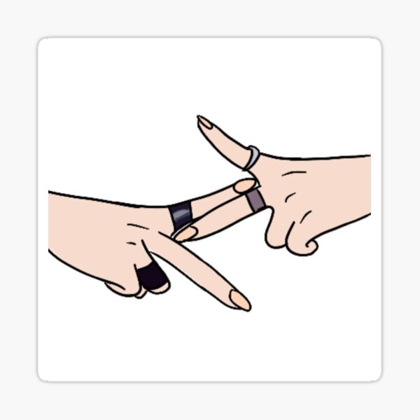 "all in us itzy hand-sign" Sticker for Sale by misoooscorner | Redbubble