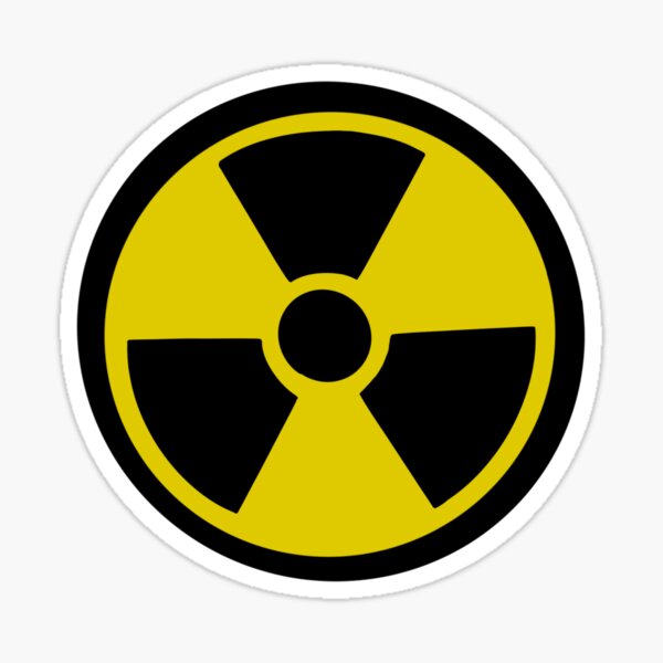"Atomic" Sticker for Sale by Fiendishdesigns | Redbubble
