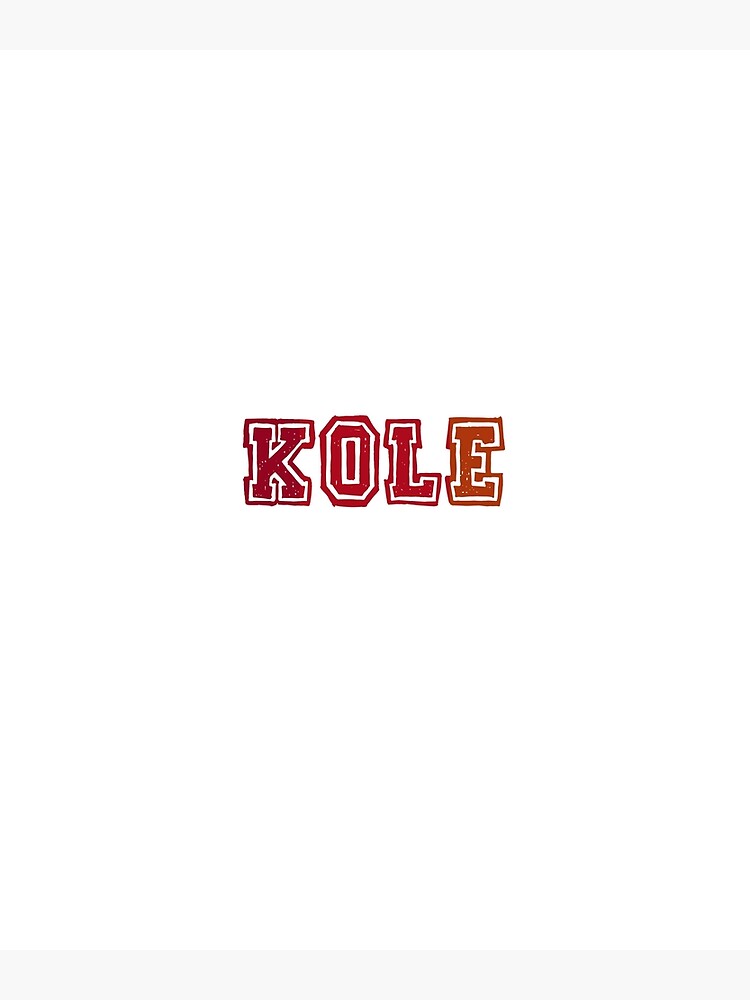 "KOLE" Poster for Sale by ruviogevio | Redbubble