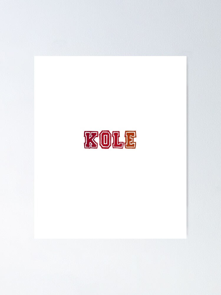"KOLE" Poster for Sale by ruviogevio | Redbubble