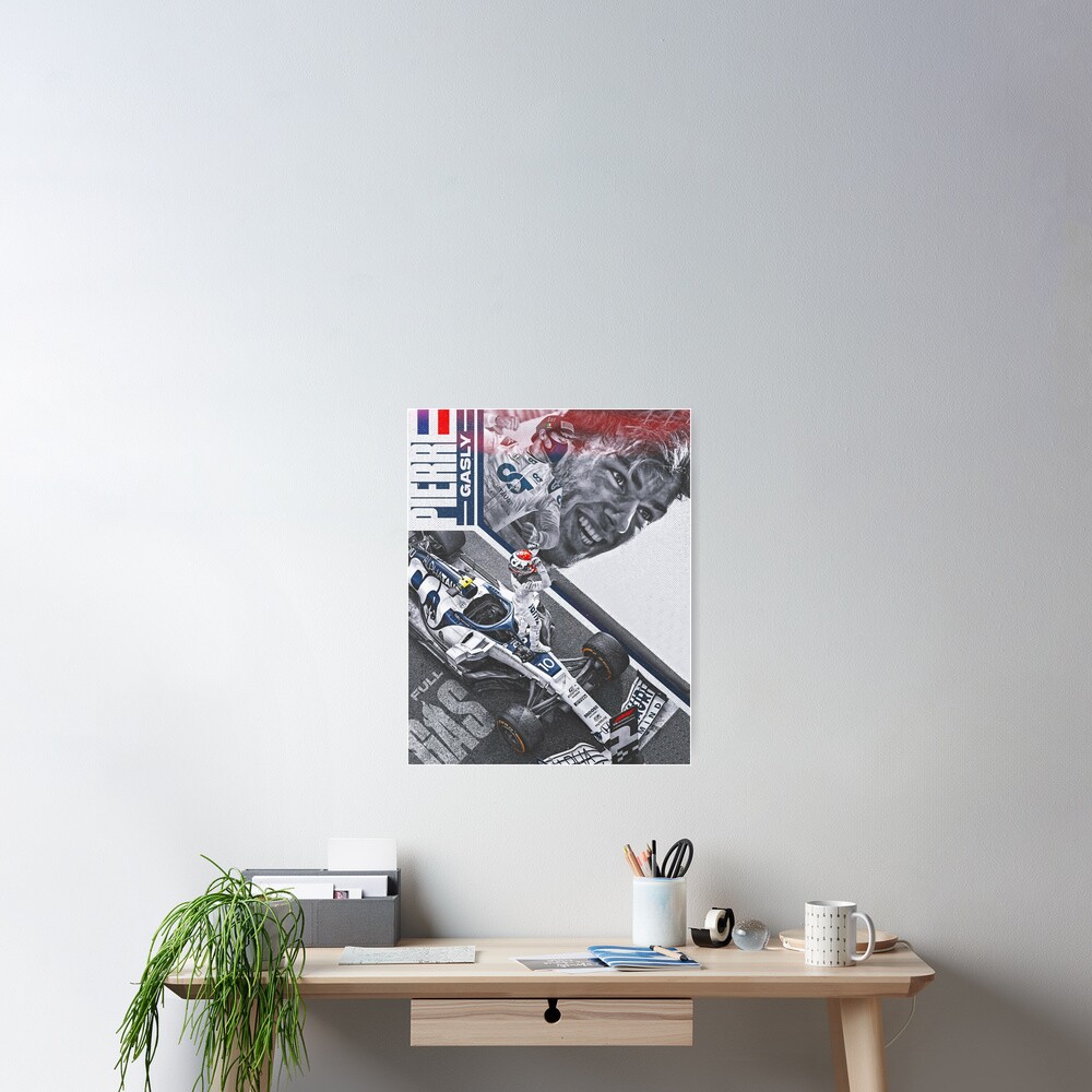 "Wallpaper Pierre Gasly Art" Poster for Sale by irfandadang | Redbubble