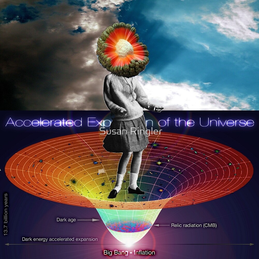 "She had her own theory about the big bang" by Susan Ringler | Redbubble