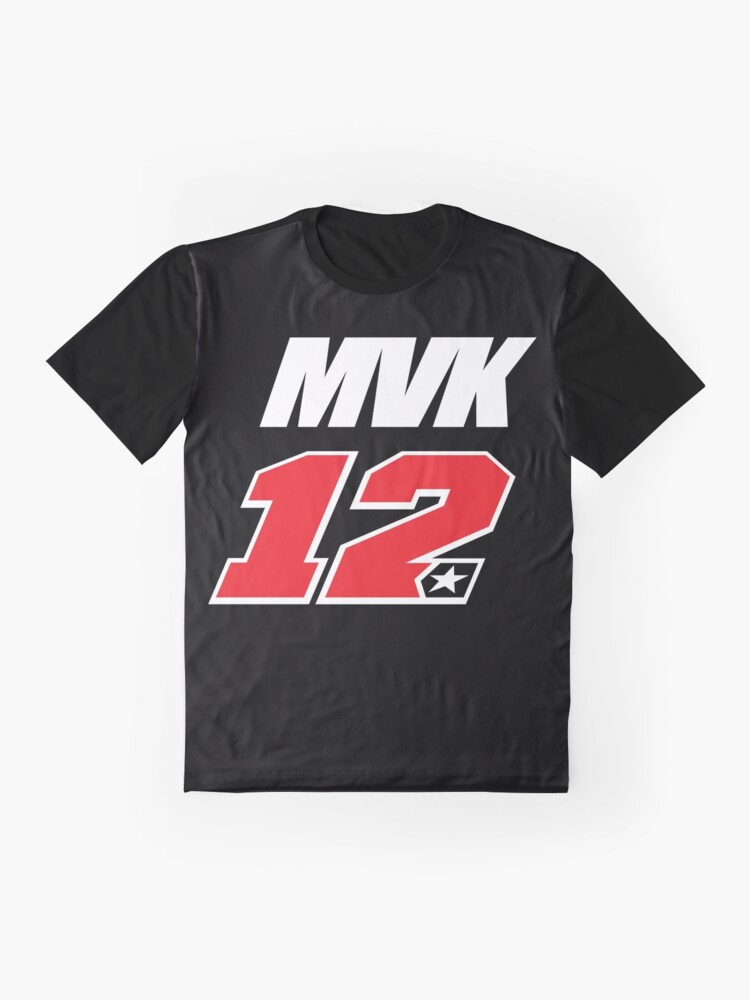 "Maverick Viñales MVK 12" T-shirt for Sale by EazyTeezy | Redbubble ...