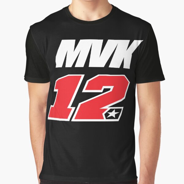 "Maverick Viñales MVK 12" T-shirt for Sale by EazyTeezy | Redbubble ...