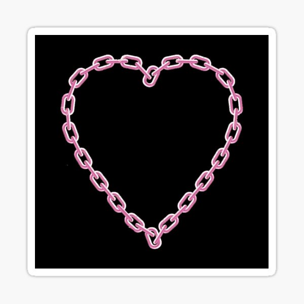 "Alt, black, pink,blackpink, chain, heart, pastel, goth, pastelgoth ...