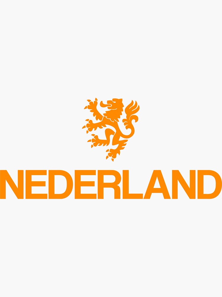 "Nederland Emblem Lion Netherlands" Sticker for Sale by bentwellmean ...