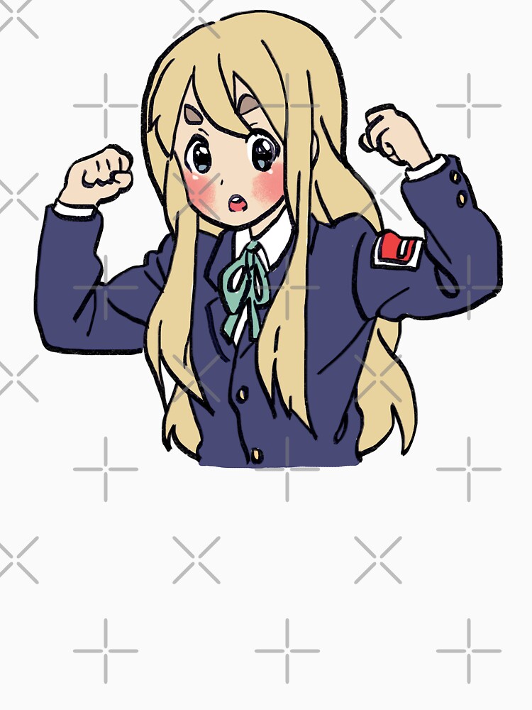 "I draw the strong mugi K-ON meme" T-shirt for Sale by RansRoom ...