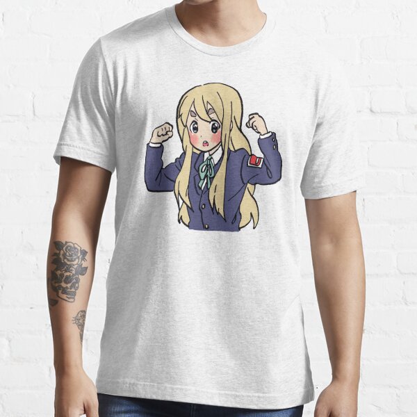 "I draw the strong mugi K-ON meme" T-shirt for Sale by RansRoom ...