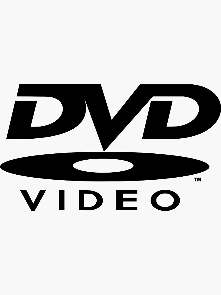 "DVD LOGO" Sticker for Sale by PRVS | Redbubble