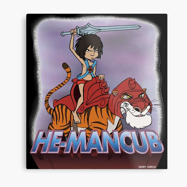 "He mancub logo" Metal Print for Sale by CharlestonCindy | Redbubble