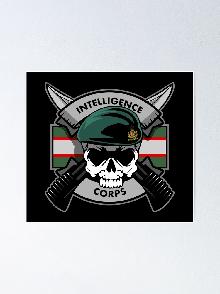 "Intelligence Corps" Poster for Sale by StrongVlad | Redbubble