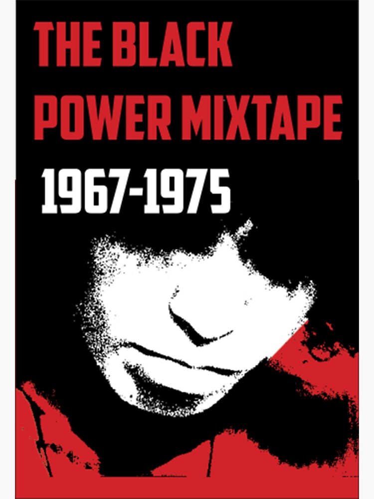 "The Black Power T-ShirtThe Black Power Mixtape 1967-1975" Sticker by ...