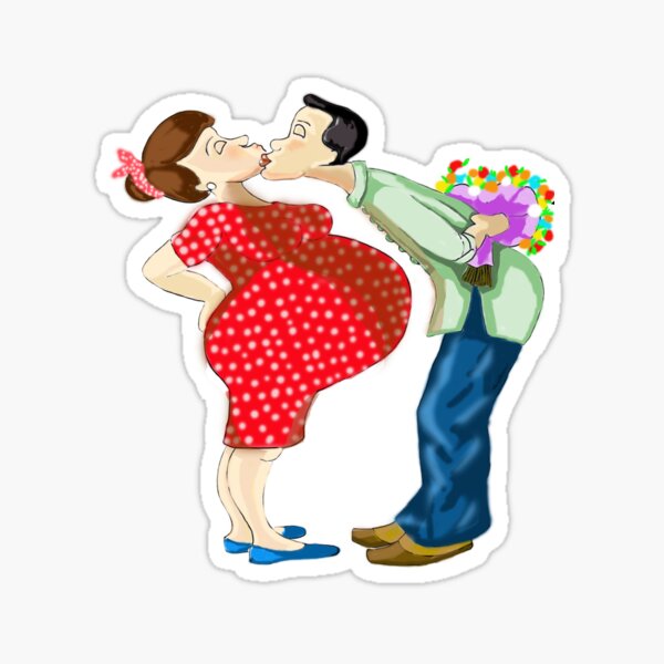 "Mr&Mrs" Sticker for Sale by Beebalai | Redbubble