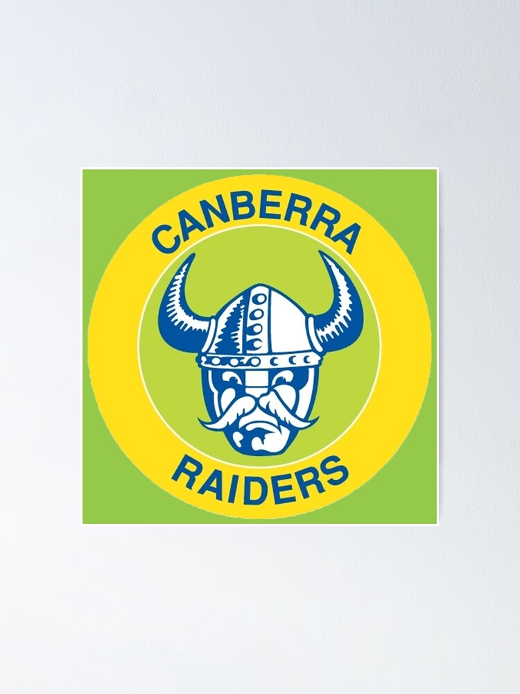 "We're The Green Machine Canberra-Raiders" Poster by davidkhallifa ...