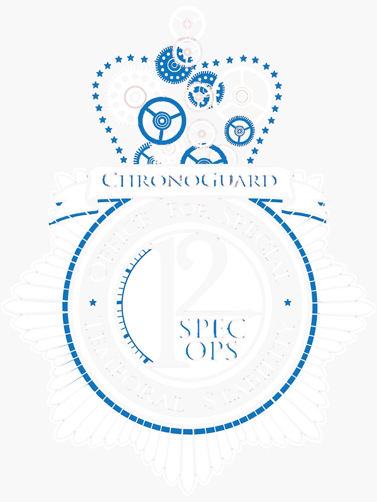 "Chronoguard" Sticker for Sale by Randyiesel | Redbubble