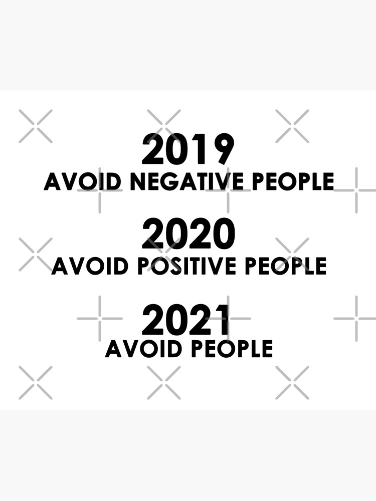 "Avoid Negative People" Poster by keyword1 | Redbubble