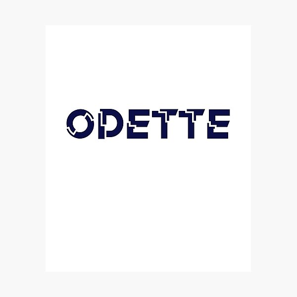 Lámina fotográfica «ODETTE - Etiqueta robótica de identificación para ...