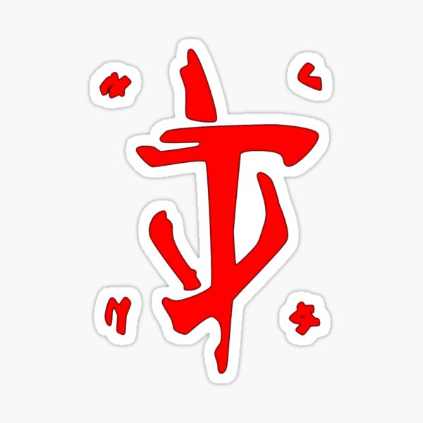 "Mark of the Doom Slayer" Sticker for Sale by ElosieLeverette | Redbubble