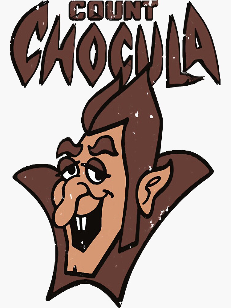 "Count Chocula " Sticker for Sale by aApkinyj576 | Redbubble