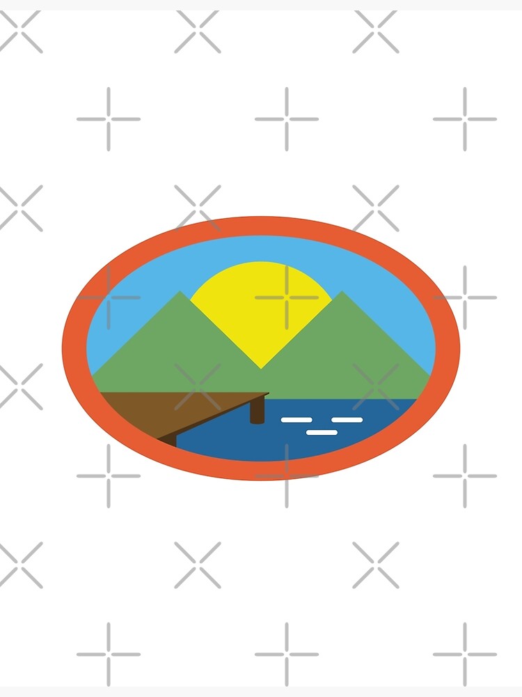 "Camp Everfree Simple Logo" Photographic Print by samohtlion | Redbubble