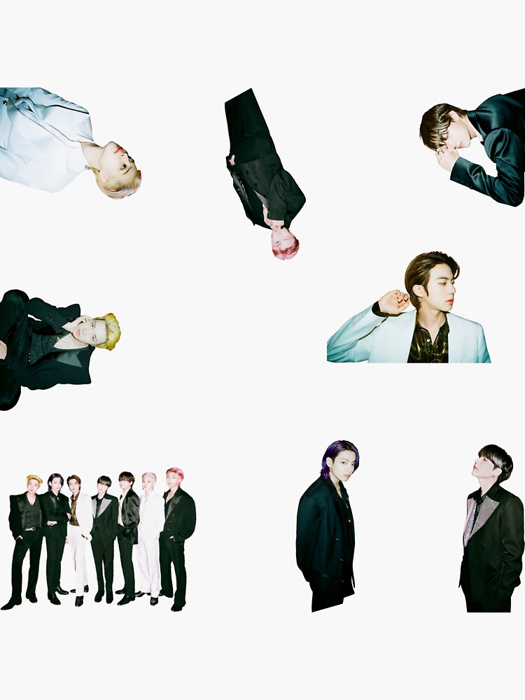 "BTS Butter Hotter Remix Concept Photos Sticker Pack" Sticker for Sale ...