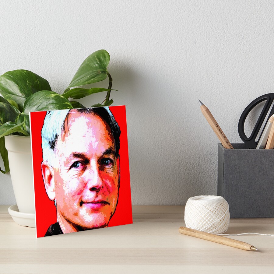 "mark harmon" Art Board Print by oryan80 | Redbubble