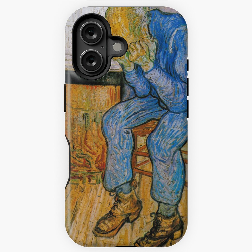 "At Eternity's Gate , 1890 by Vincent Van Gogh (Remastered) Blue Crying ...