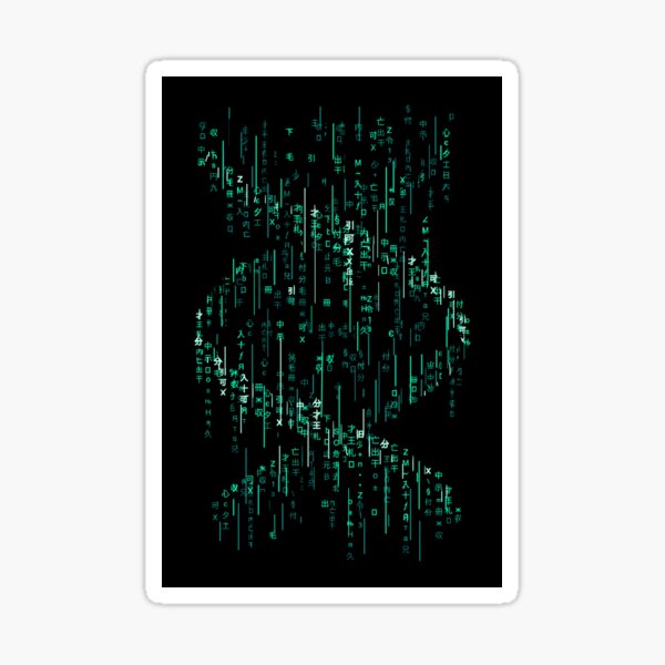 "Binary Code DNA helix" Sticker for Sale by Gamma-Ray | Redbubble