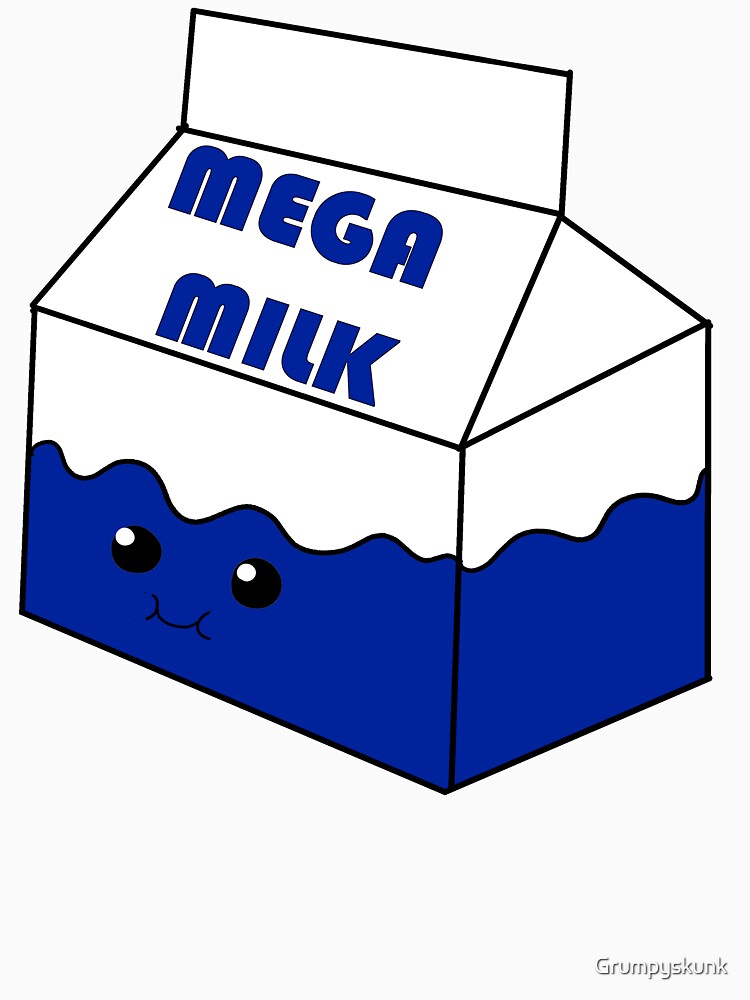 Mega Milk T Shirt For Sale By Grumpyskunk Redbubble Milk T Shirts