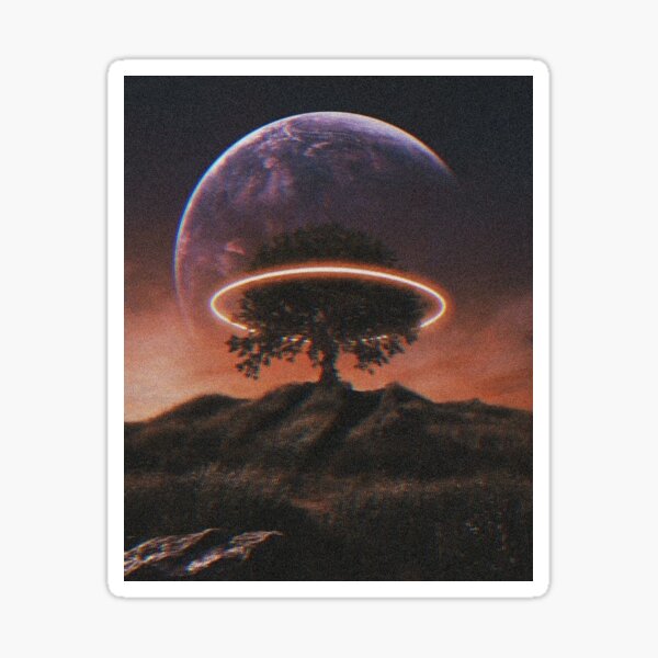 "EASTHETIC .simple design" Sticker for Sale by Nureddine | Redbubble