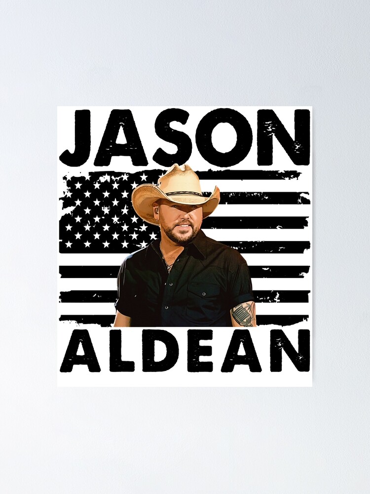 " American Flag Jason black and white" Poster for Sale by GagnonKaren ...