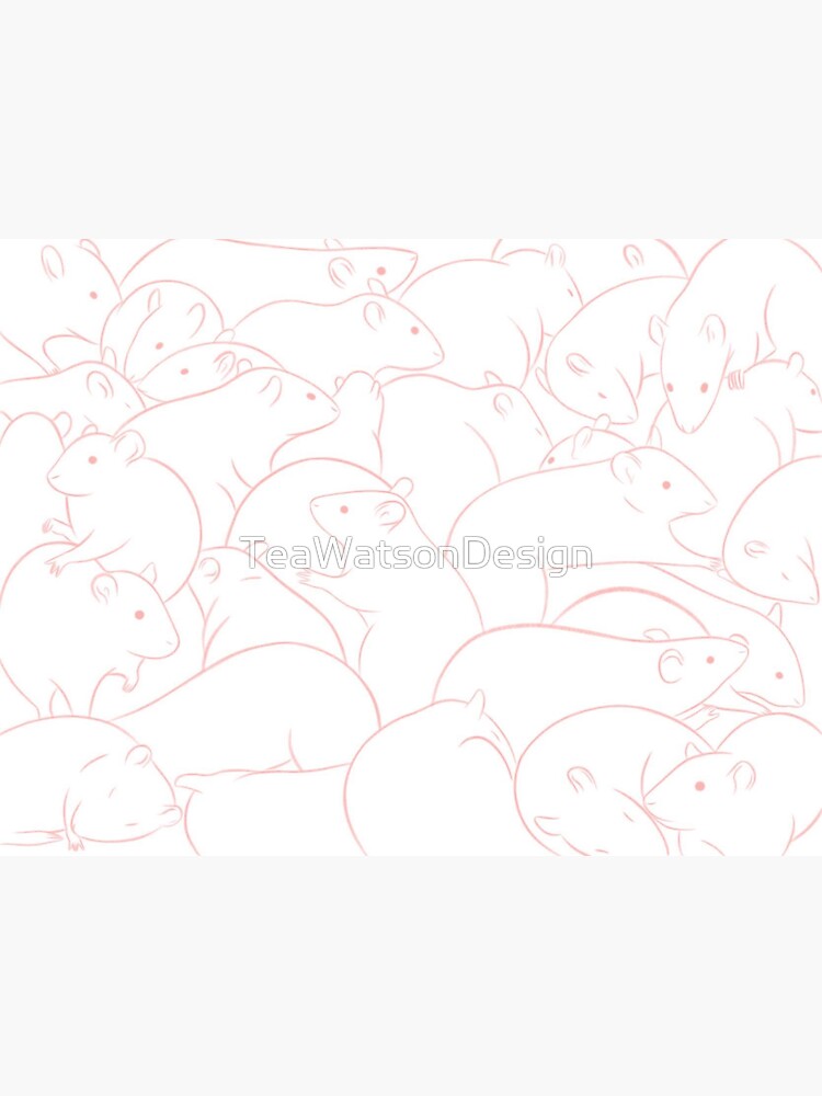 "Cuddle Puddle" Sticker for Sale by TeaWatsonDesign | Redbubble