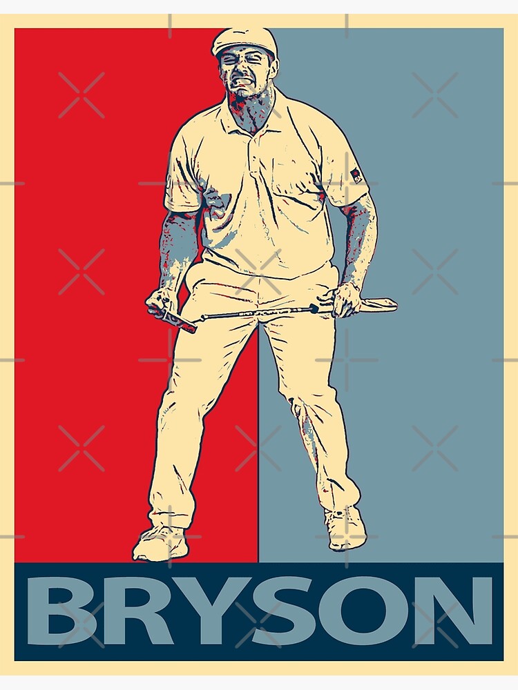 "Bryson Dechambeau" Poster by Wispery | Redbubble