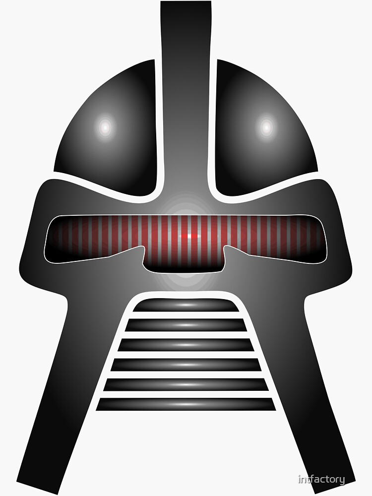 "1978 OG Cylon Raider" Sticker by intfactory | Redbubble