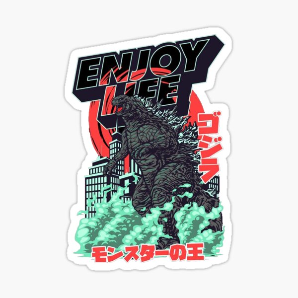 "Enjoy life" Sticker for Sale by Gundamestore | Redbubble