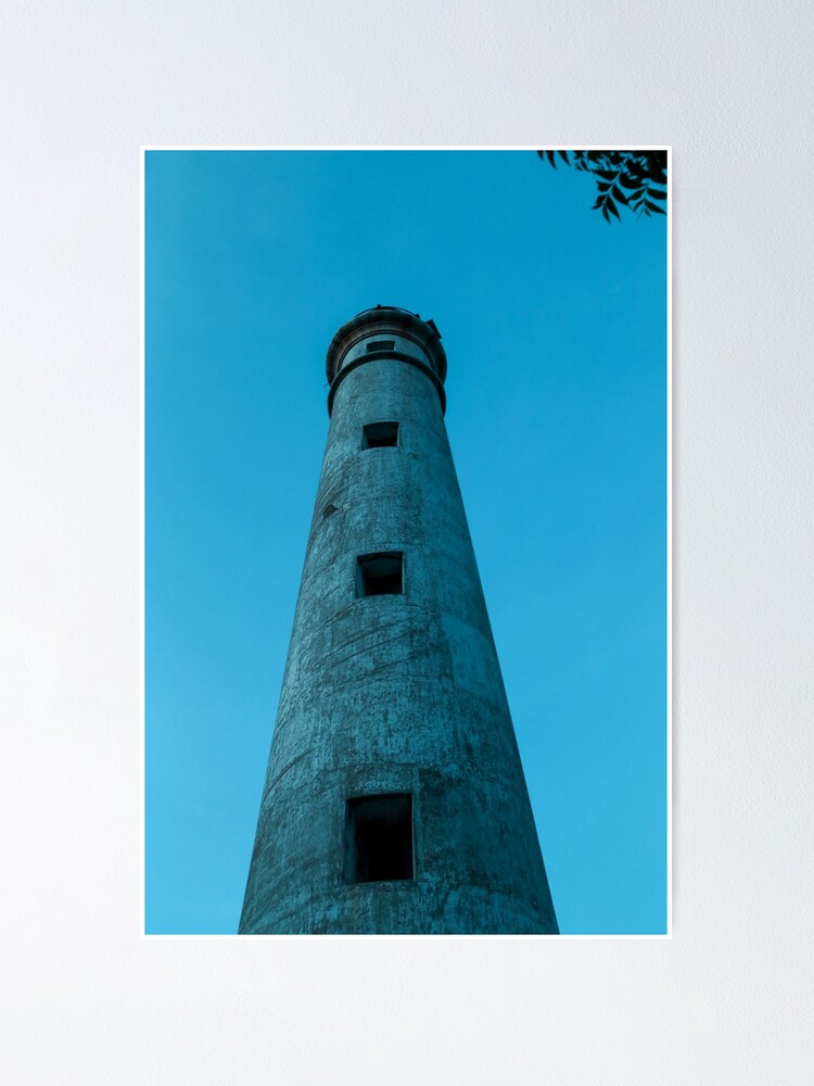 "point pedro lighthouse exterior" Poster for Sale by iSeek | Redbubble