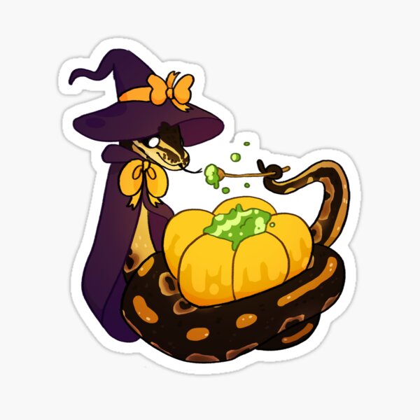 "Ball Python - Monticello" Sticker by petakov-kirk | Redbubble